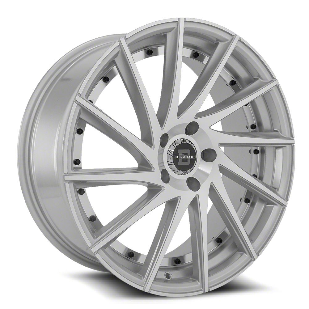 Blade Luxury Camaro RT-457 Tundra Silver and Machined Wheel; 22x8.5 ...