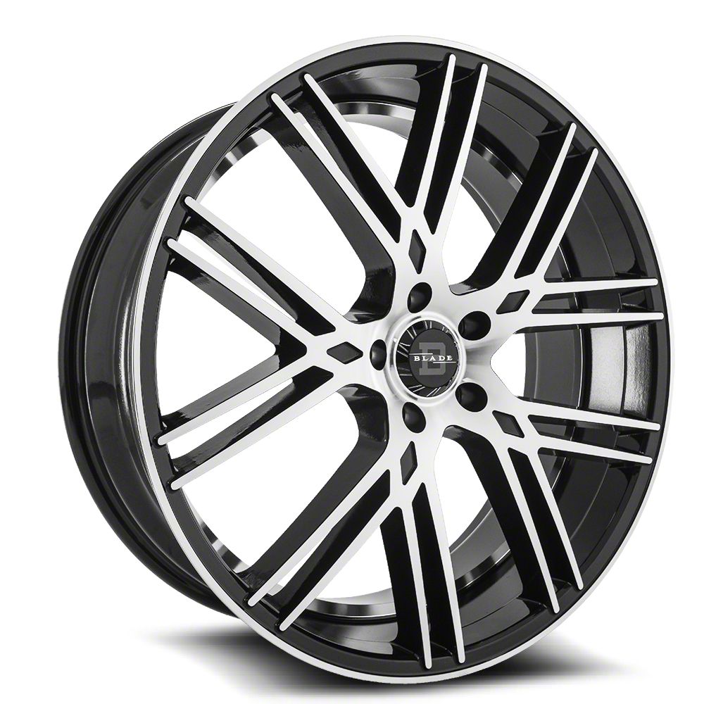 Blade Luxury Challenger BL-405 Vittoro Gloss Black and Machined Wheel ...