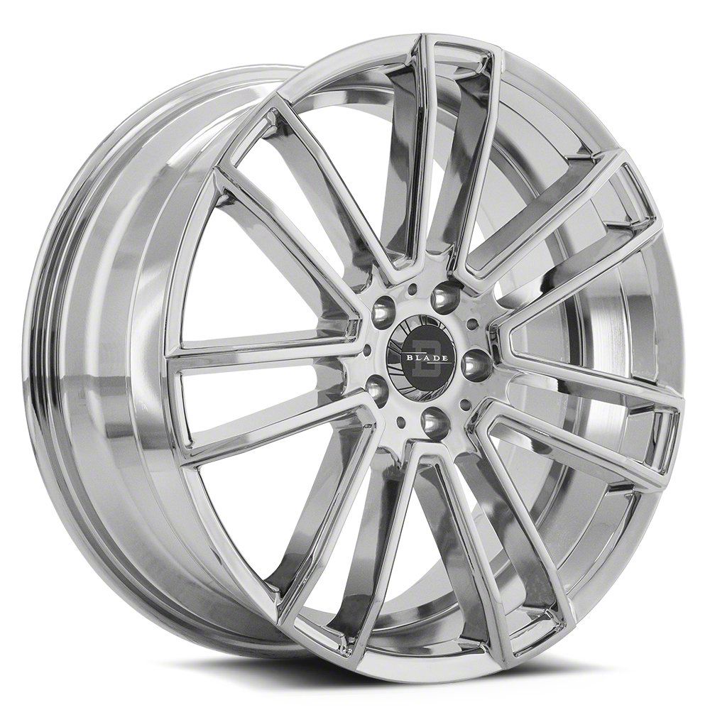 Blade Luxury Mustang BL-401 Nadir Chrome Wheel; 22x8.5; 35mm Offset BL ...
