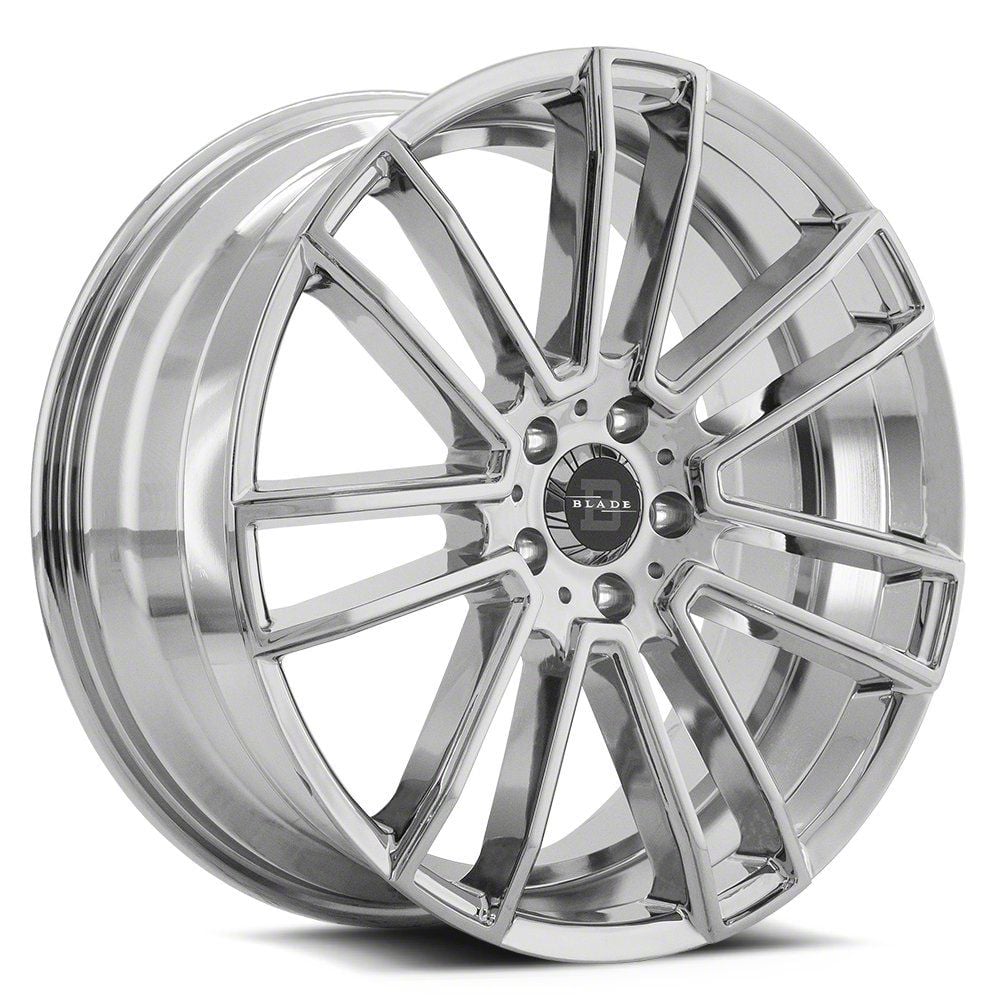 Blade Luxury Mustang BL-401 Nadir Chrome Wheel; 22x8.5; 35mm Offset BL ...