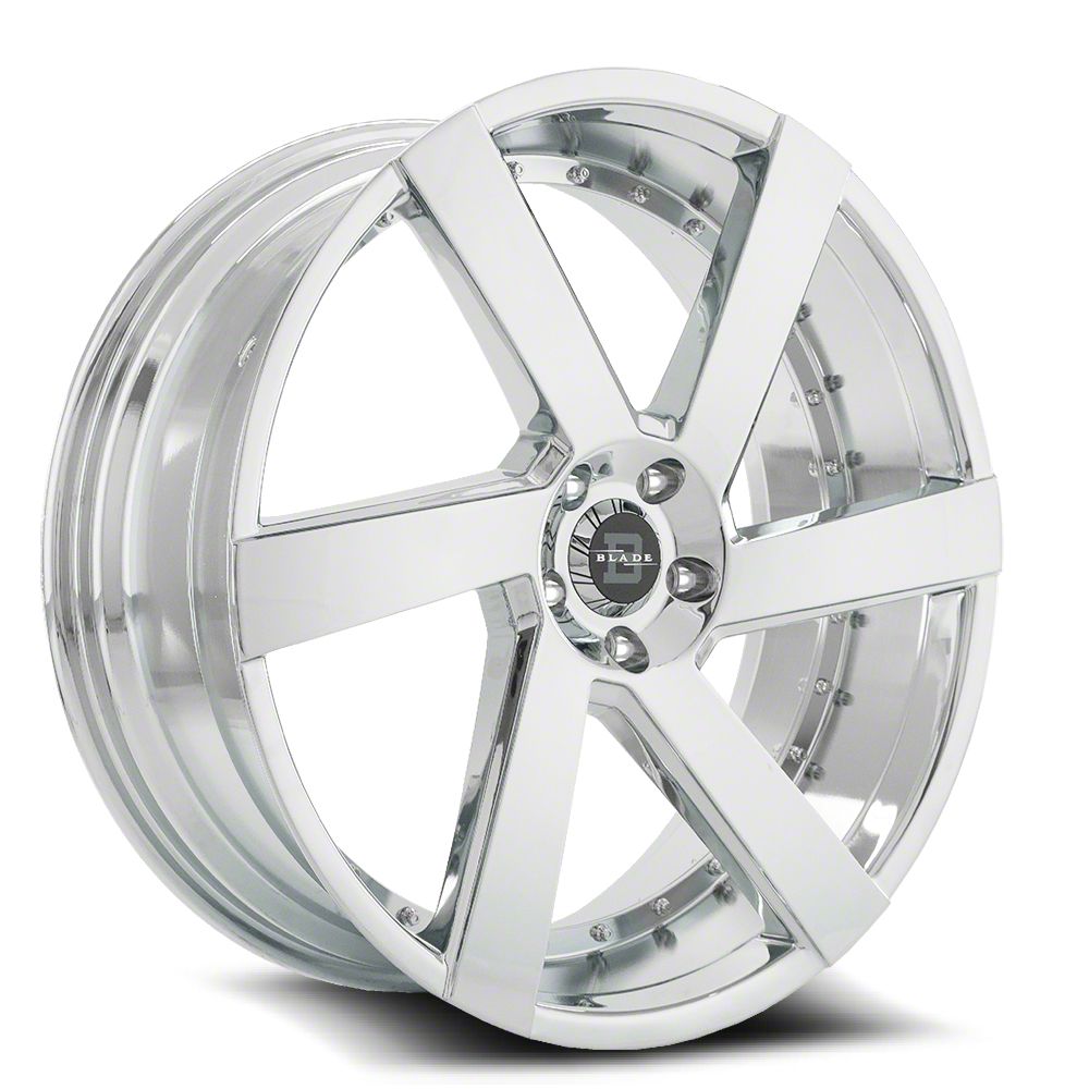 Blade Luxury Mustang RT-452 Maddox Chrome Wheel; 22x8.5; 35mm Offset ...