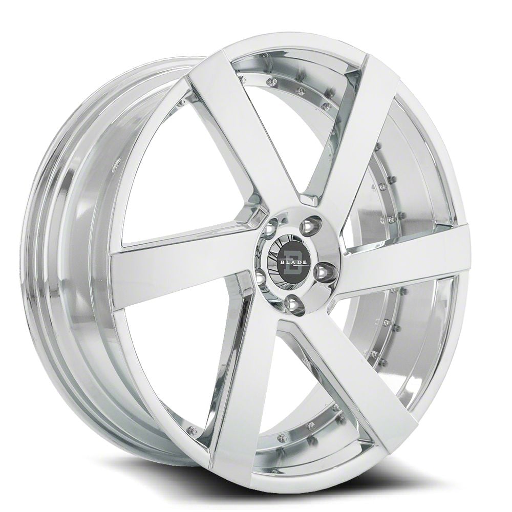 Blade Luxury Mustang RT-452 Maddox Chrome Wheel; 22x8.5; 35mm Offset ...