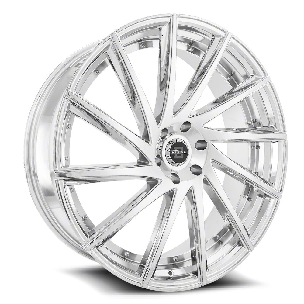 Blade Luxury Mustang RT-457 Tundra Chrome Wheel; 22x8.5; 35mm Offset ...
