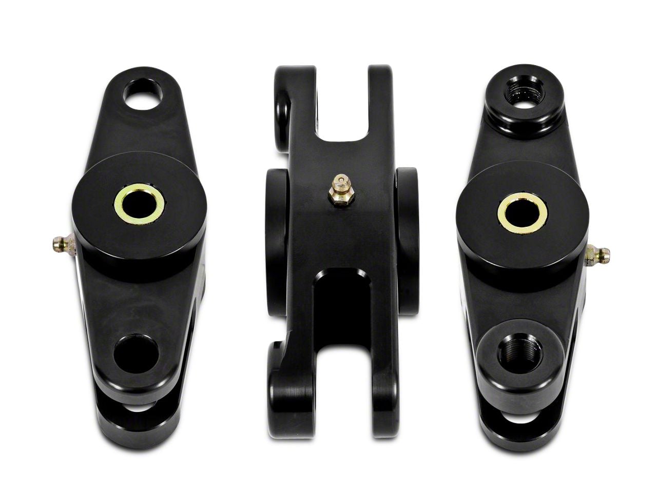 BMR Mustang Billet Aluminum Watts Link Pivot Upgrade; Black Anodized ...