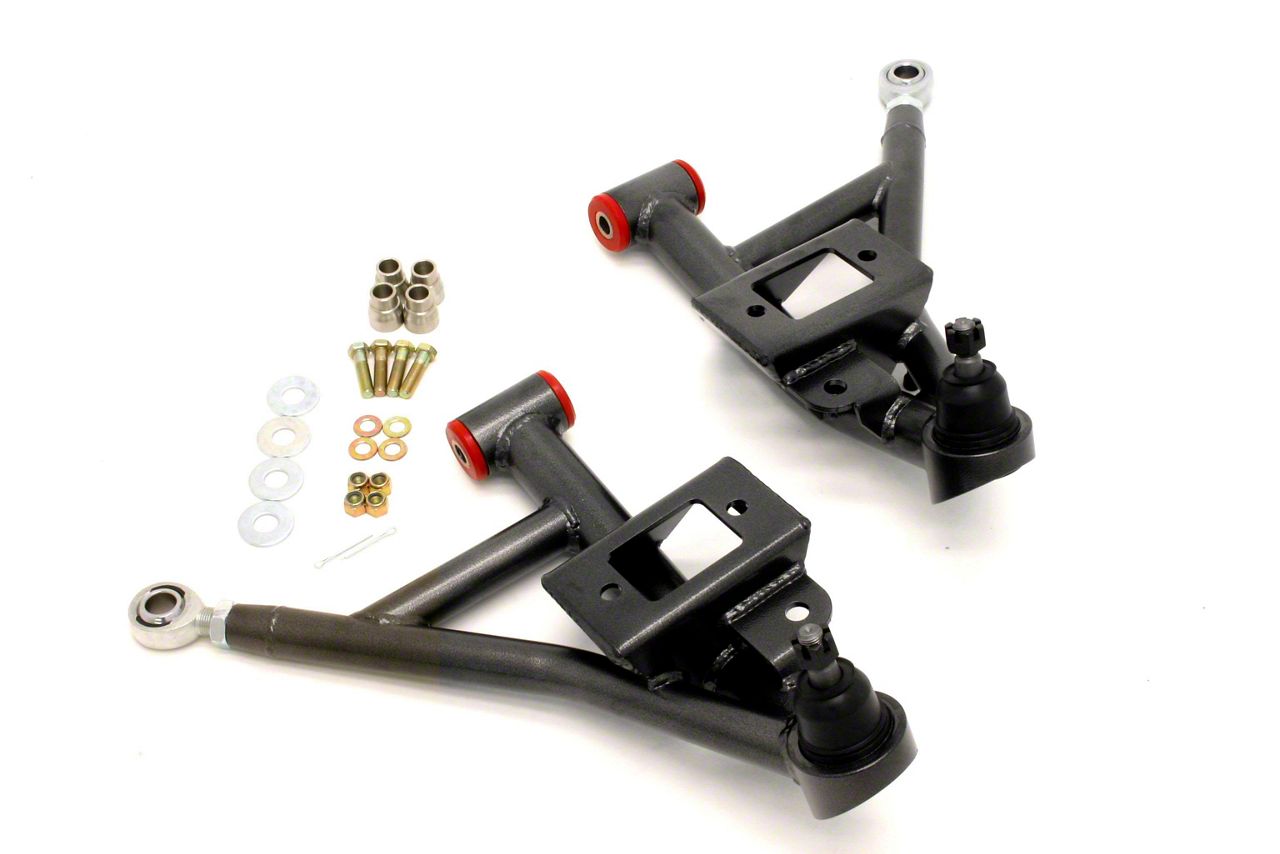 BMR Camaro Adjustable Front Lower Control A-Arms; Polyurethane/Rod End ...