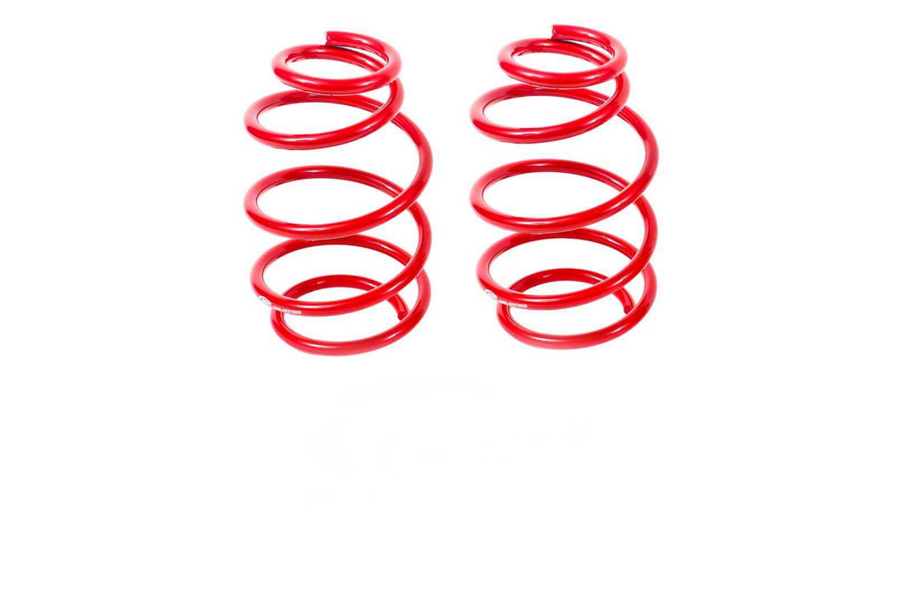 BMR Camaro Front Lowering Springs; 1.25-Inch Drop; Red BMR-SP078R (10 ...