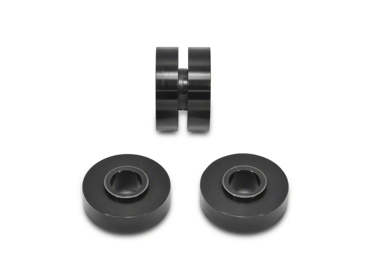 BMR Camaro Motor Mount Solid Bushing Upgrade Kit; Black Anodized BMR ...