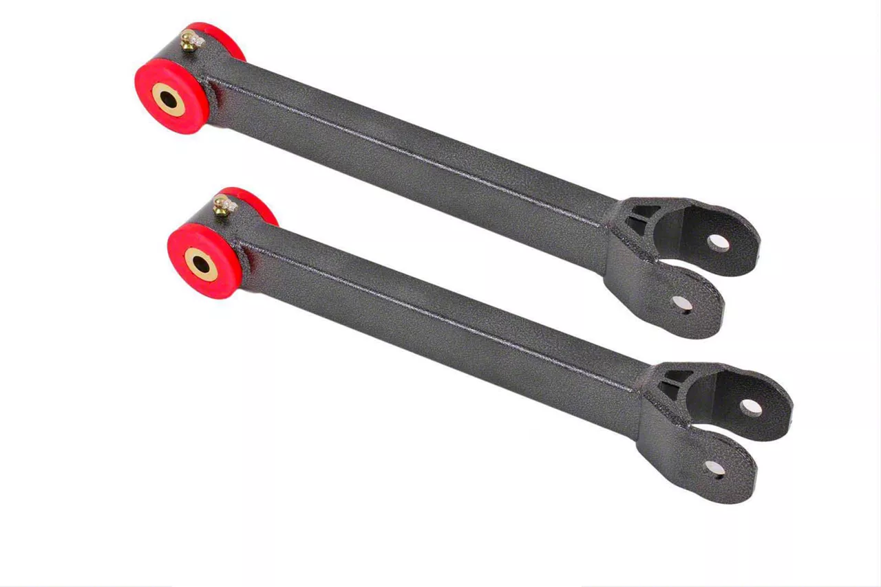 BMR Camaro Non-Adjustable Rear Upper Control Arms; Poly Bushings; Black ...