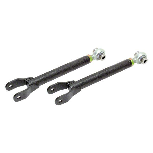 BMR Camaro Single Adjustable Rear Lower Trailing Arms; Rod Ends; Black ...
