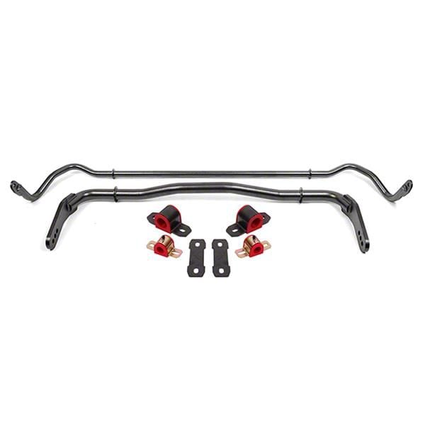 BMR Challenger Adjustable Front and Non-Adjustable Rear Sway Bars Black ...