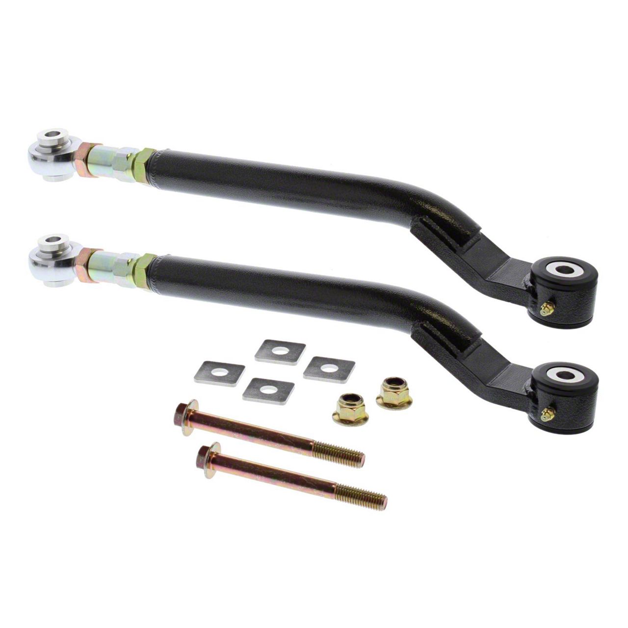 BMR Challenger On-Car Adjustable Rear Toe Rods; Delrin/Rod End Combo ...