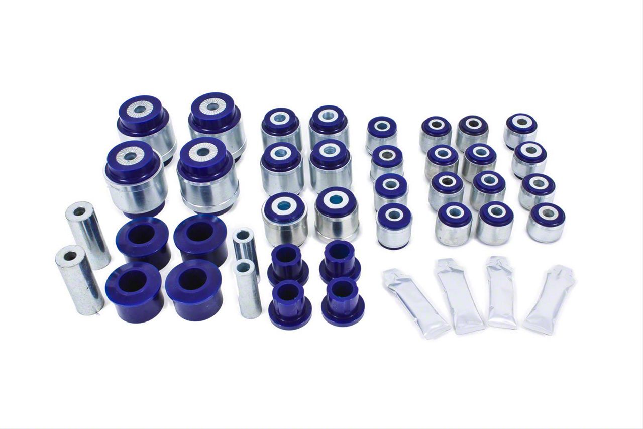 BMR Charger Non-Adjustable Complete Bushing Kit; Blue BMR-SPFKIT166K ...