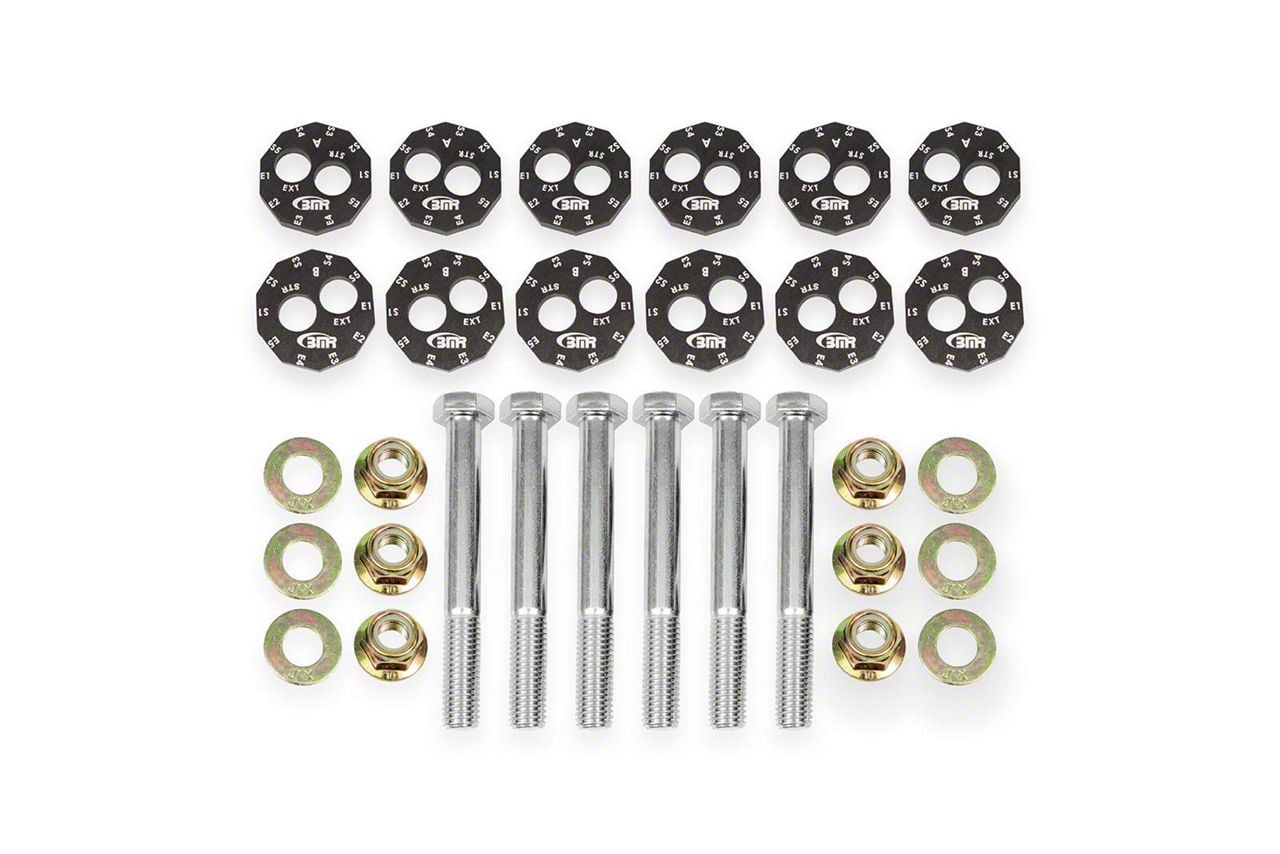 BMR Corvette Front and Rear Lower Control Arm Camber Bolt Kit BMR ...