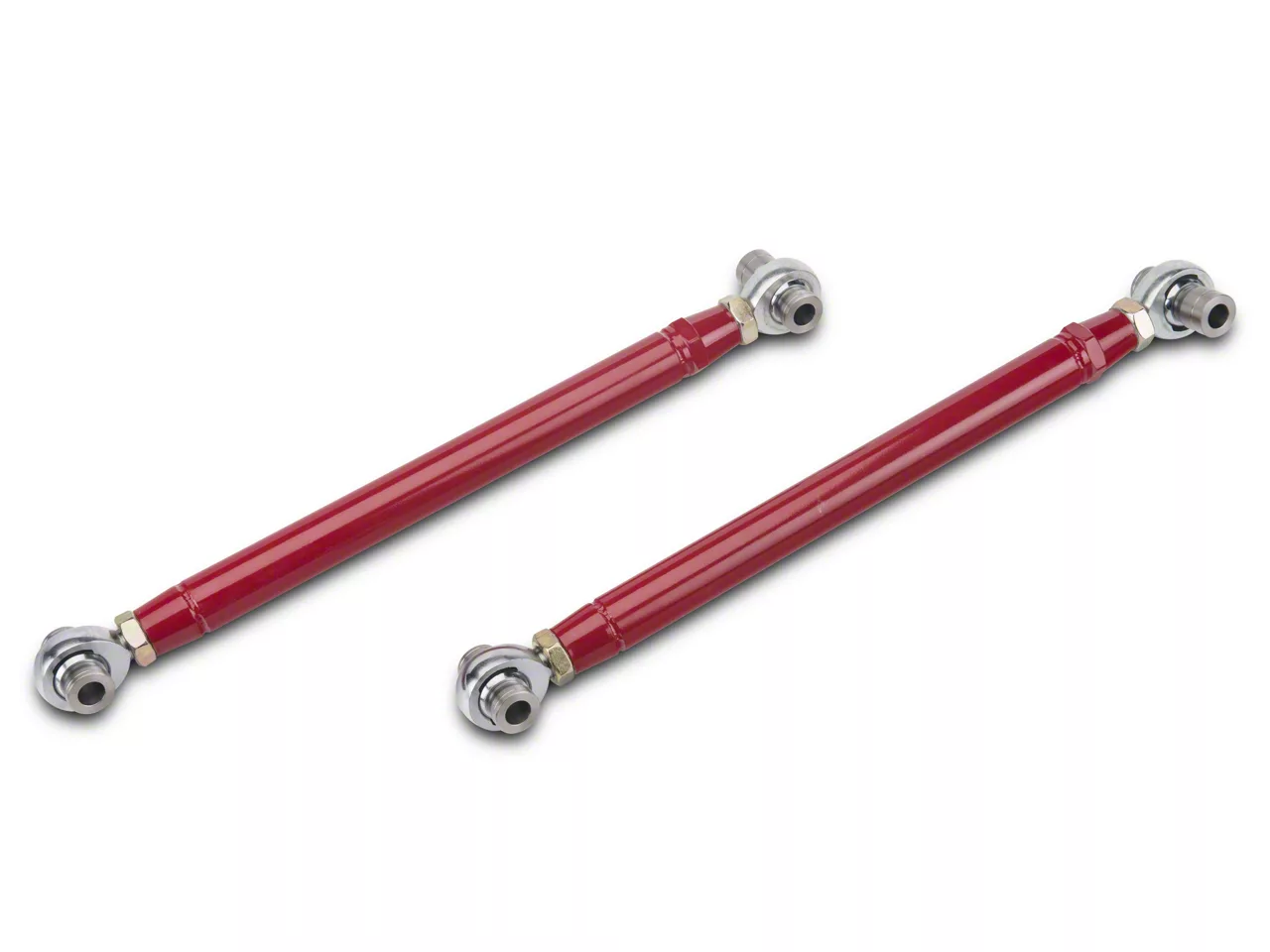 BMR Mustang Double Adjustable DOM Rear Lower Control Arms; Red BMR ...