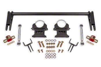 BMR Mustang Rear Weld-On Anti-Roll Bar Kit; 1.25-Inch; Red BMR-ARB730R ...