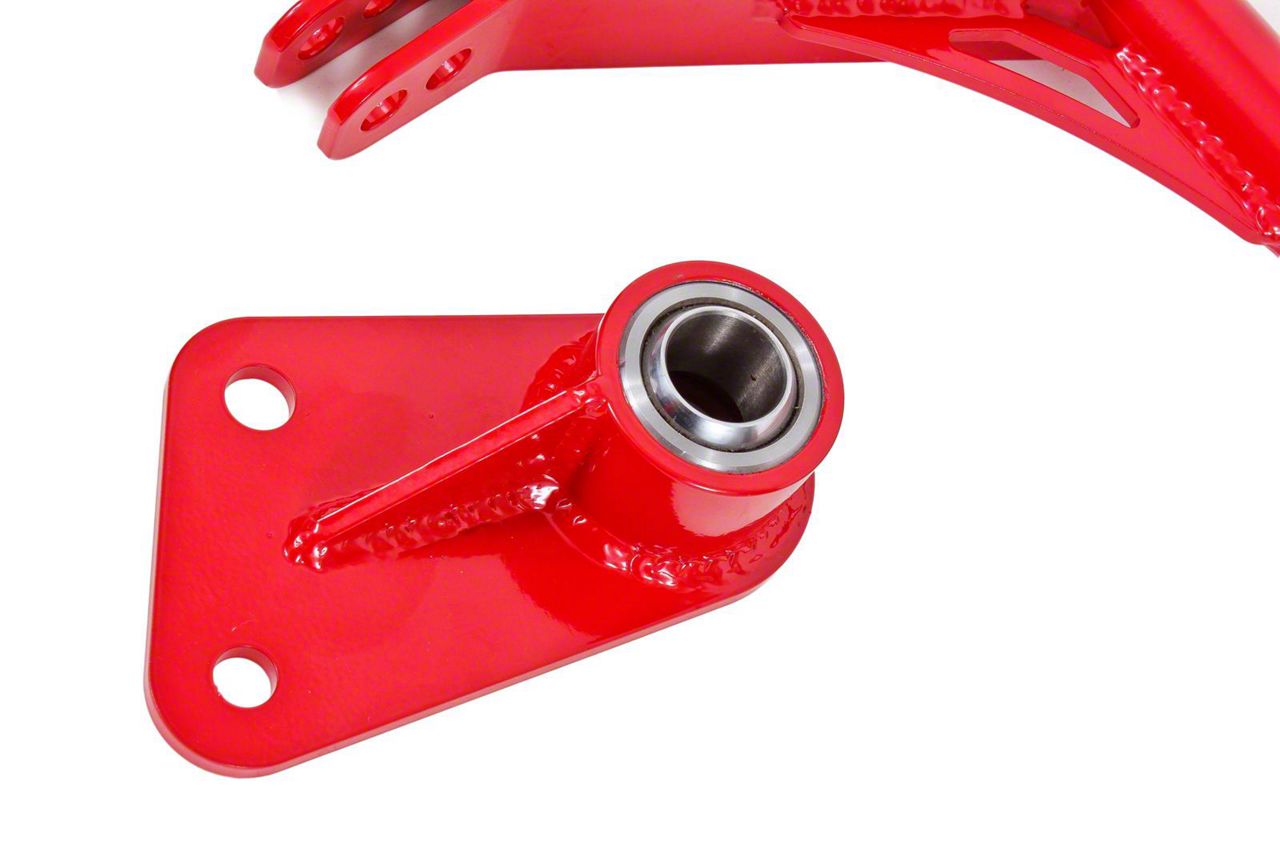 BMR Mustang Xtreme Rear Anti-Roll Bar Kit; Spherical Bearings; Red BMR ...