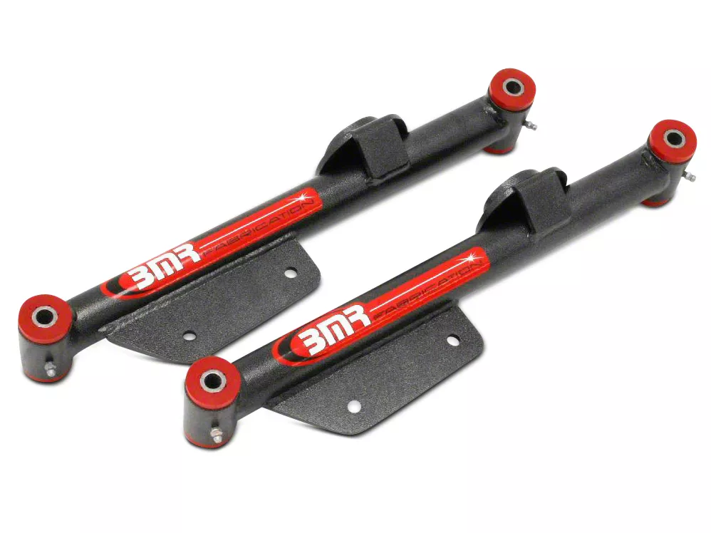 BMR Mustang Non-Adjustable DOM Rear Lower Control Arms; Polyurethane ...