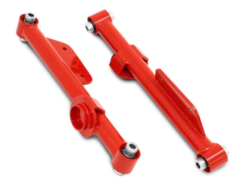 BMR Mustang Non-Adjustable DOM Rear Lower Control Arms; Spherical ...