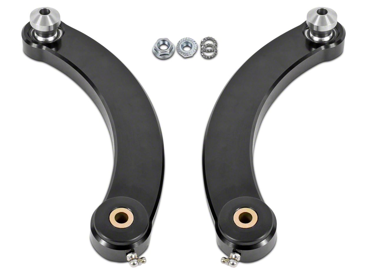 BMR Mustang Fixed Rear Upper Control Arm Camber Links; Delrin; Black ...