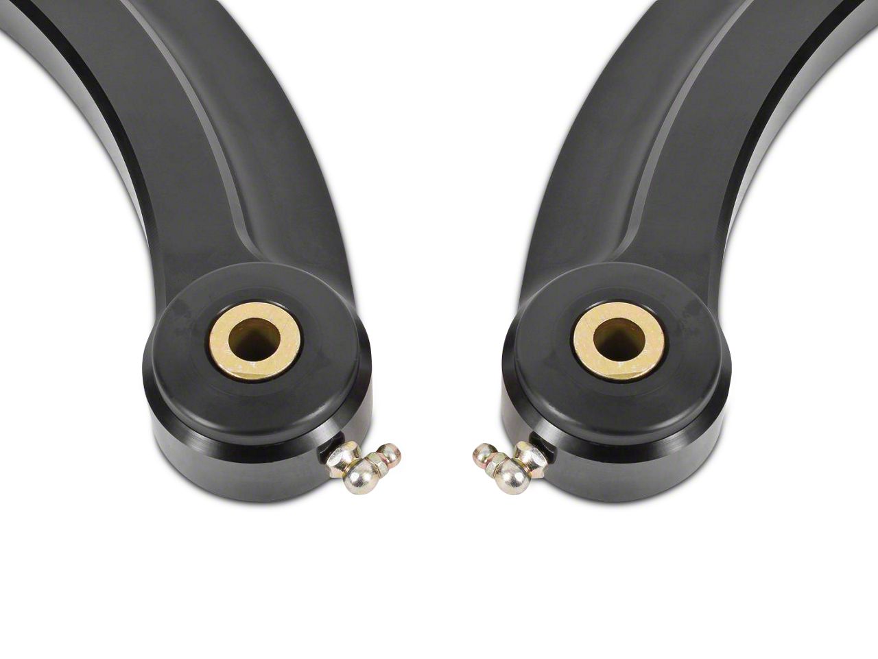 BMR Mustang Fixed Rear Upper Control Arm Camber Links; Delrin; Black ...