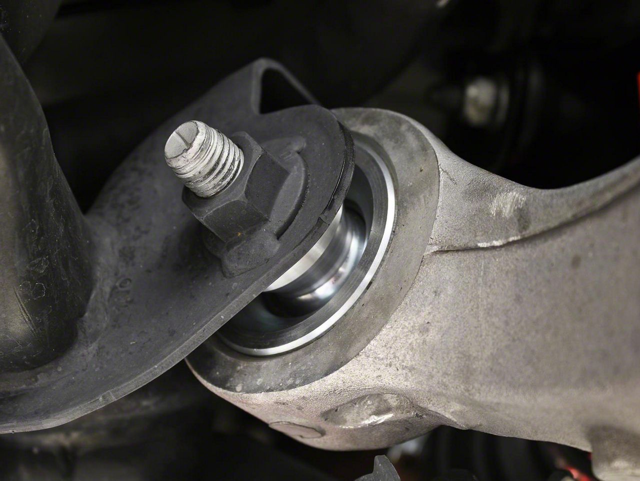 BMR Mustang Rear Lower Control Arm Bearing Kit; Standard; Silver Zinc ...