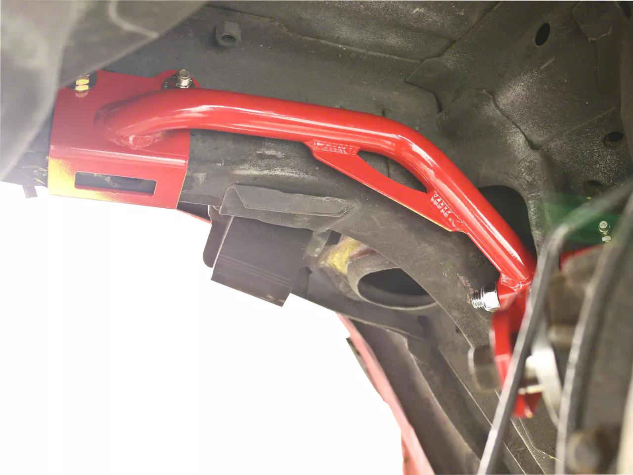 BMR Mustang Torque Box Reinforcement Plate Kit; Red BMR-TBR004R (79-04 ...