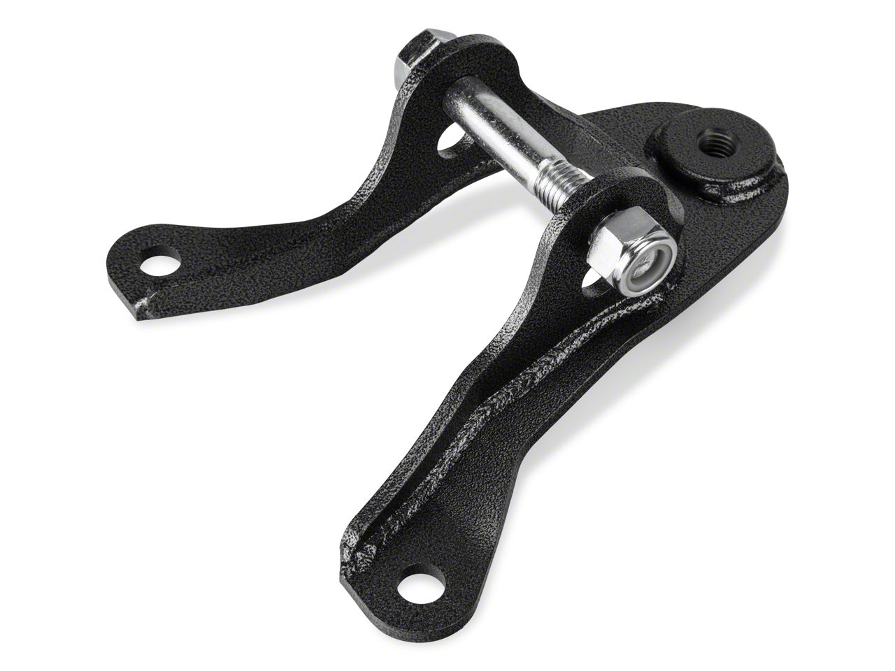 BMR Mustang Rear Upper Control Arm Mount; Black Hammertone BMR-UCM002H ...