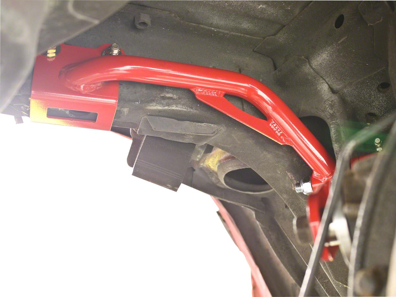 BMR Mustang Upper Torque Box Reinforcment Plates; Red BMR-TBR005R (79 ...