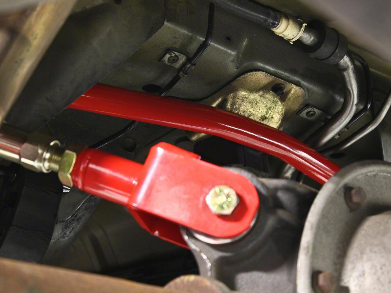 BMR Mustang Upper Torque Box Reinforcment Plates; Red BMR-TBR005R (79 ...