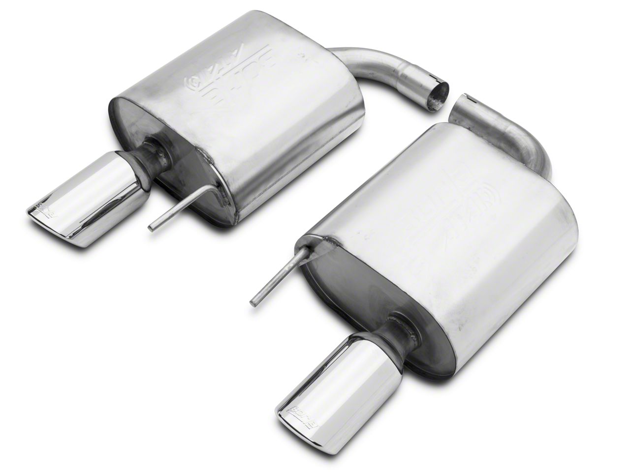 Borla Mustang ATAK Cat-Back Exhaust with Polished Tips 140588 (15-17 ...