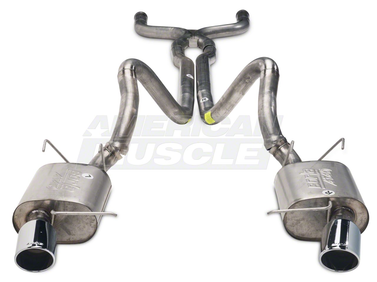Borla Mustang ATAK Cat-Back Exhaust 140372 (11-12 Mustang GT) - Free ...