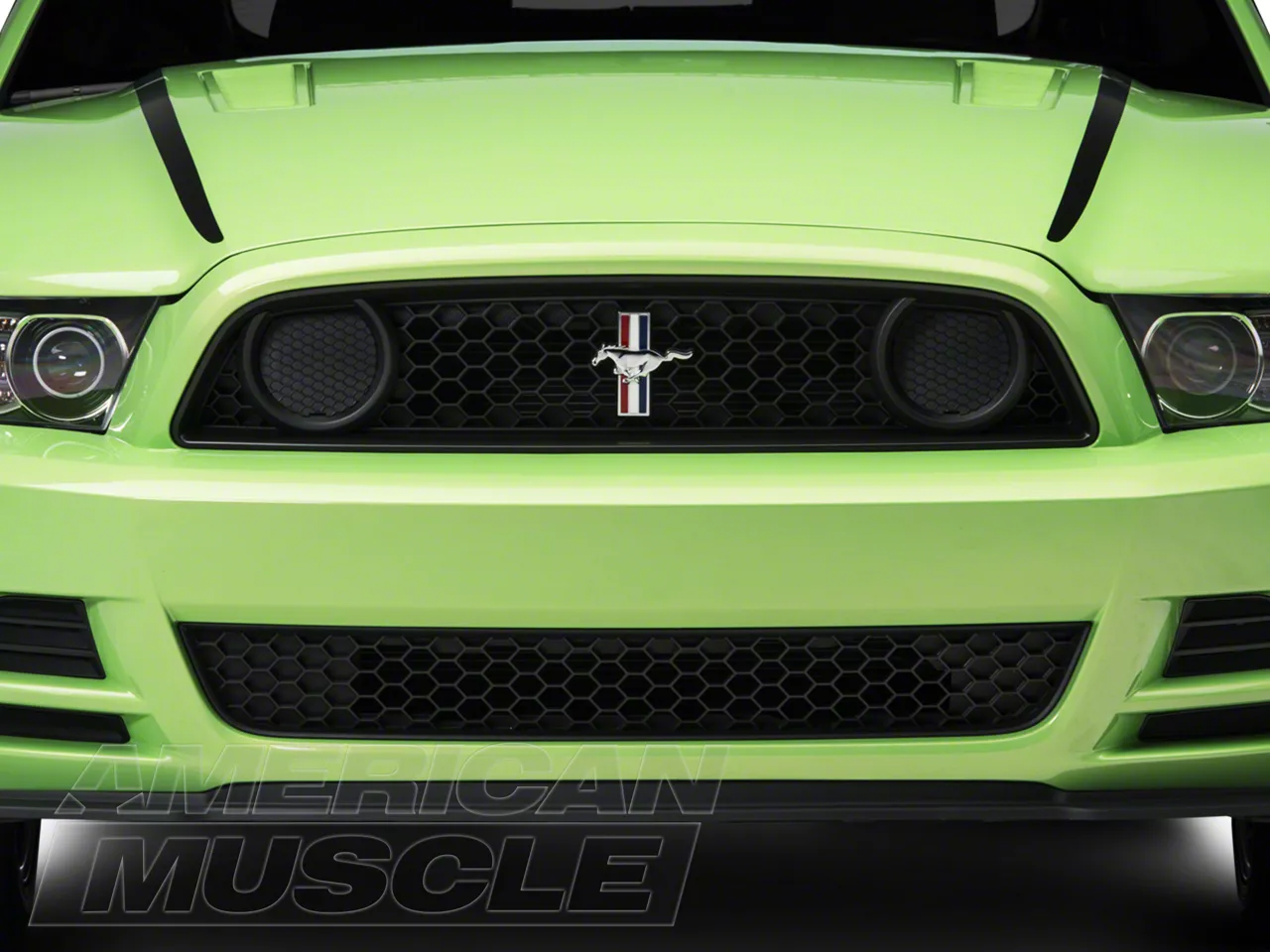 Ford Mustang BOSS 302 Grille with Emblem DR3Z8200CB (13-14 Mustang GT ...