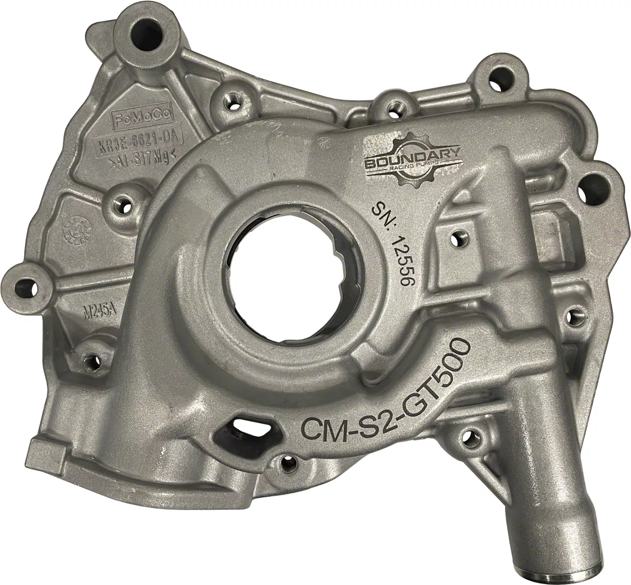 Boundary Racing Pumps Mustang Billet Oil Pump with Gear Vane Ported and ...