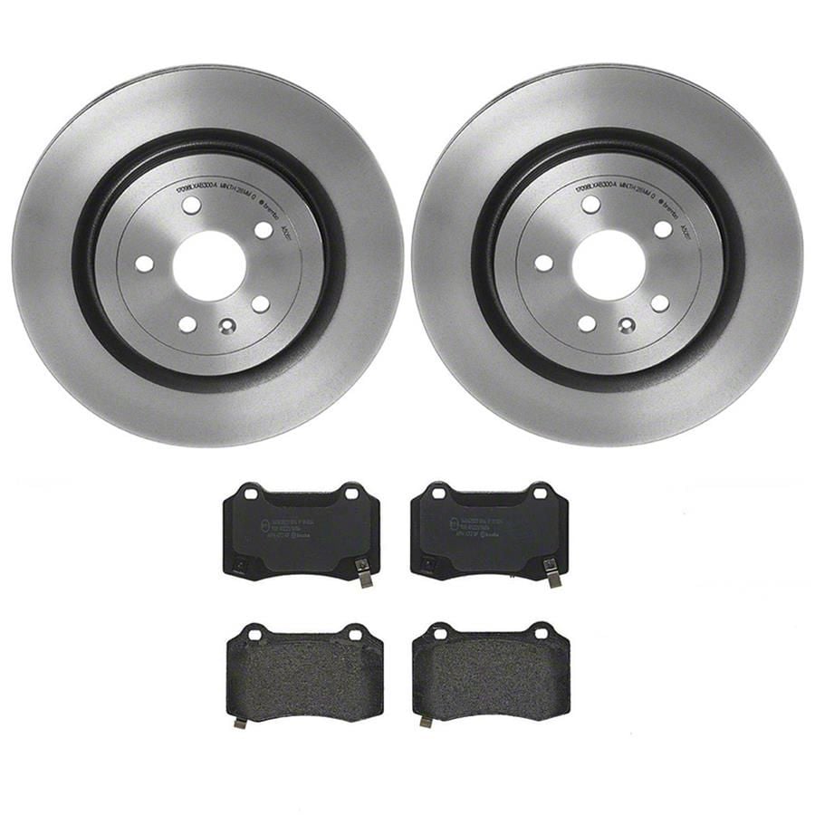 Brembo Camaro Vented Brake Rotor and Pad Kit; Rear KT04347 (10-15 ...