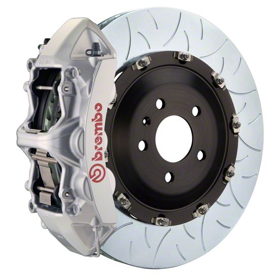Brembo Challenger GT Series 6-Piston Front Big Brake Kit with 15-Inch 2 ...