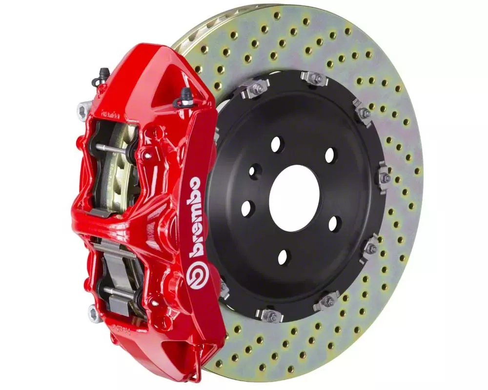 Brembo Corvette GT Series 6-Piston Front Big Brake Kit with 14.40-Inch ...