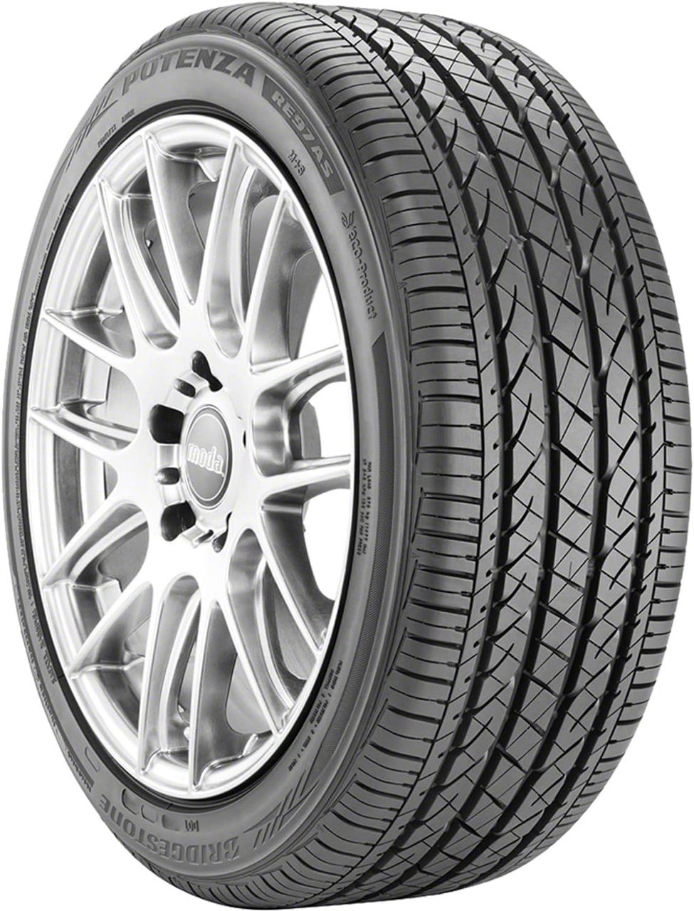 Bridgestone Camaro Potenza RE97AS RFT Tire 14119 (P225/50R18) - Free ...