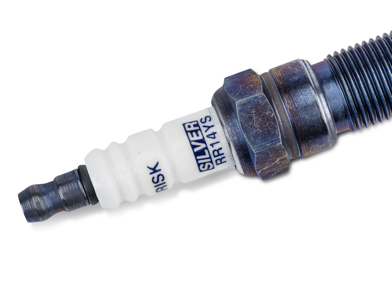 Brisk Mustang Silver Racing Spark Plugs RR14YS (15-25 Mustang EcoBoost ...
