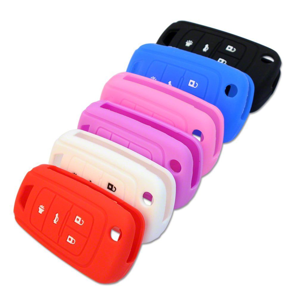 Auto Accessories of America Camaro Silicone Key Fob Cover; Red C7502 ...