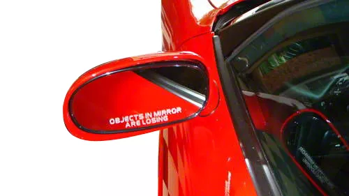 Charger Objects In Mirror Are Losing Decals (Universal; Some Adaptation ...