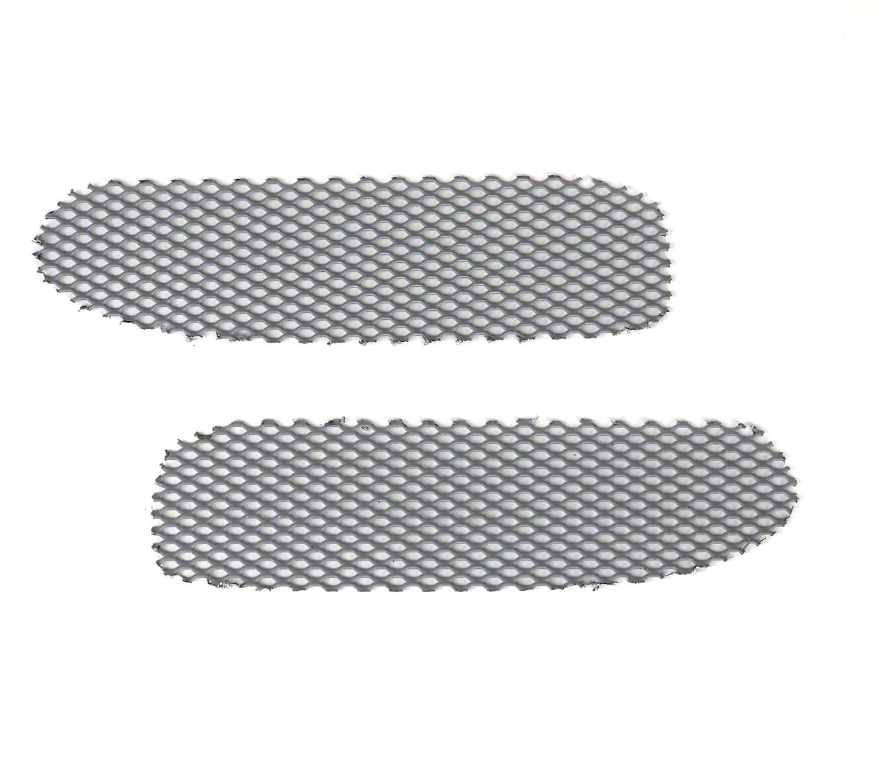 Corvette Brake Cooling Duct Screens; Aluminum (97-04 Corvette C5 ...