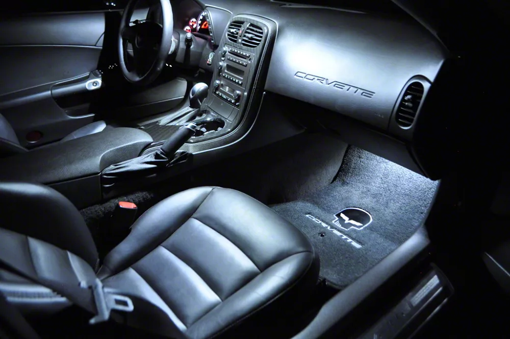 Corvette Complete SMD LED Interior Light Kit; Xtra Bright White (05-13 ...