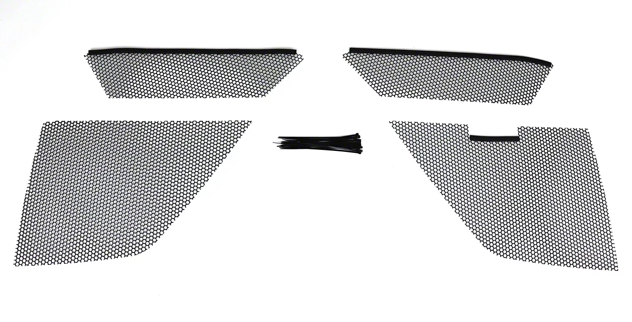 Corvette Grille/Radiator Protection Screens; Inner and Outer; Aluminum ...