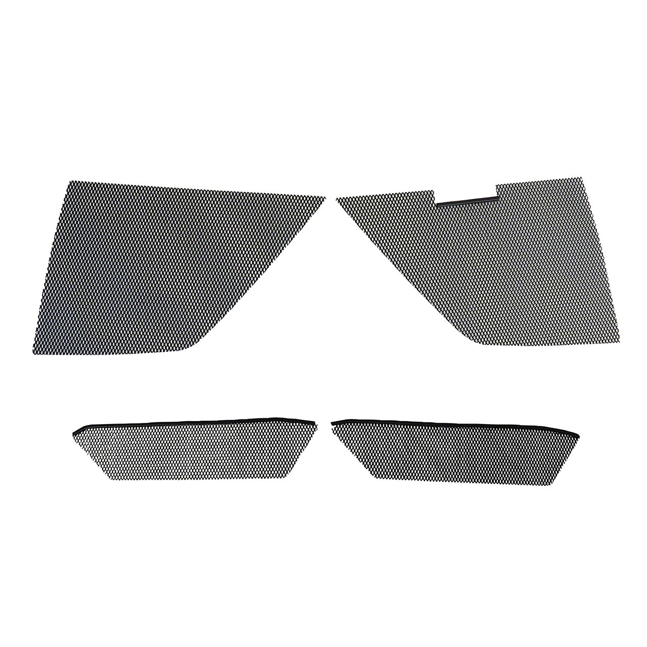 Corvette Grille/Radiator Protection Screens; Inner and Outer; Aluminum ...