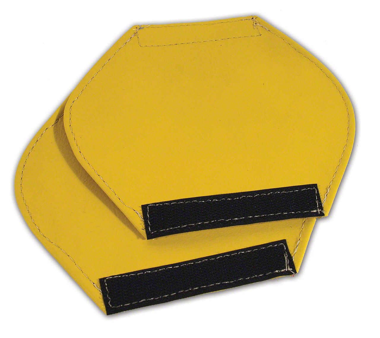 CA Corvette Leather Door Pull Accent Wraps; Pace Yellow 44761 (1998 ...