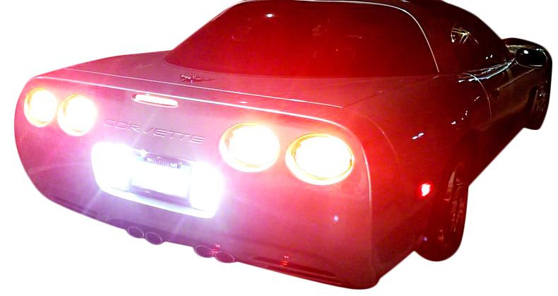 Corvette LED Tail Lights with Interior and Exterior LED Bulb Kit (97-04 ...