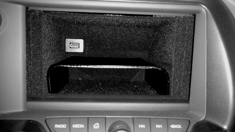 Corvette Radio Dash Storage Shelf (14-19 Corvette C7) - Free Shipping