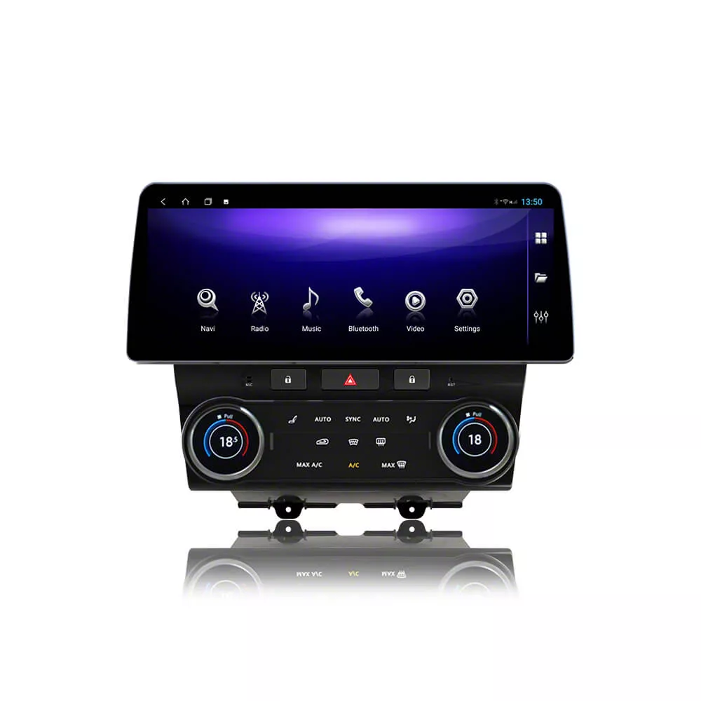 Camaro 12.30-Inch Android 12 Head Unit with A/C Panel and Car Play; 4GB ...