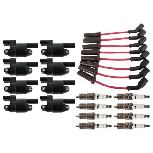 Camaro 17-Piece Ignition Kit (10-15 6.2L Camaro w/ Round Style Coils ...