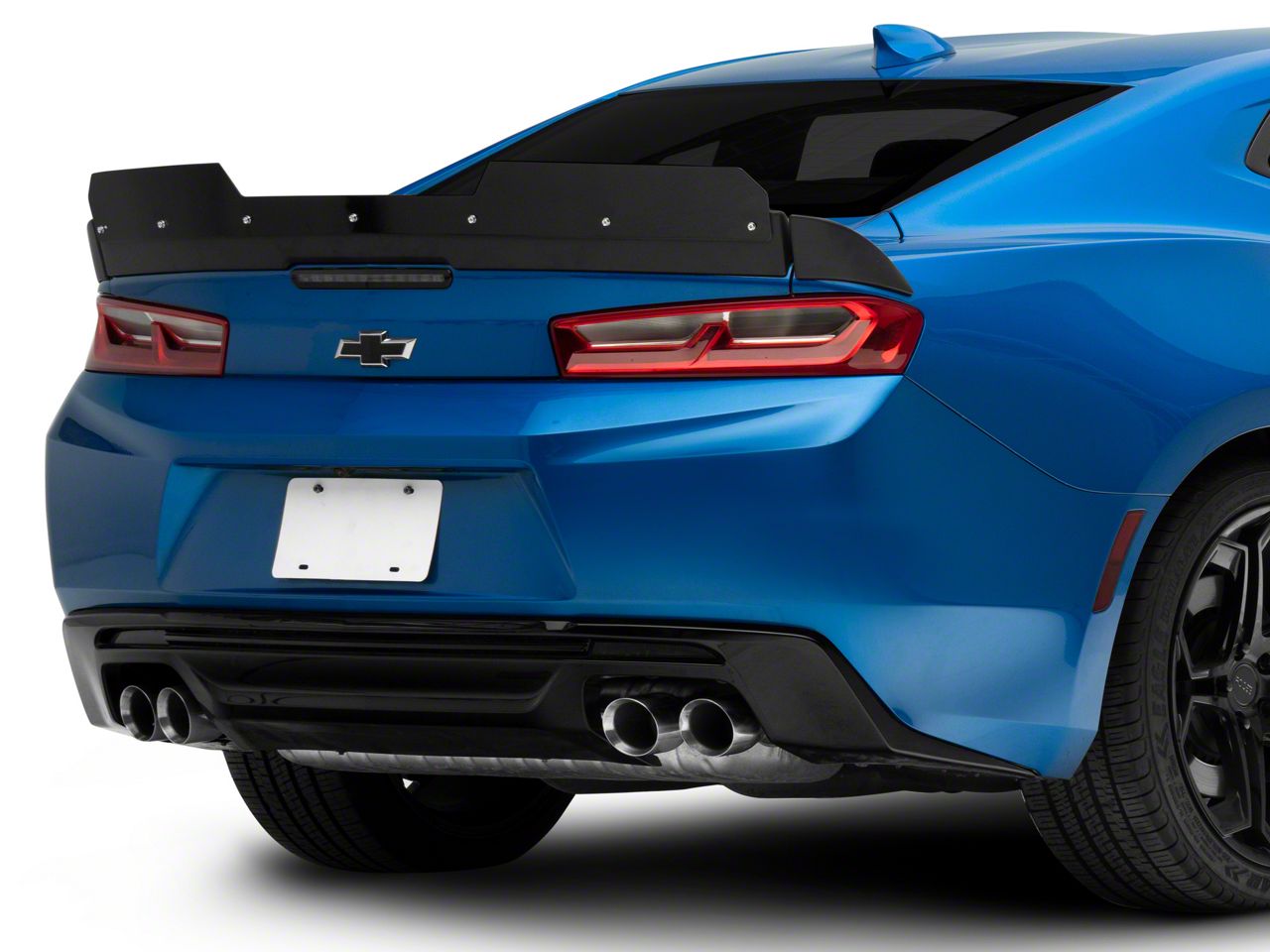 Camaro 1LE Extended Style Rear Spoiler with Wickerbill V2 Insert ...